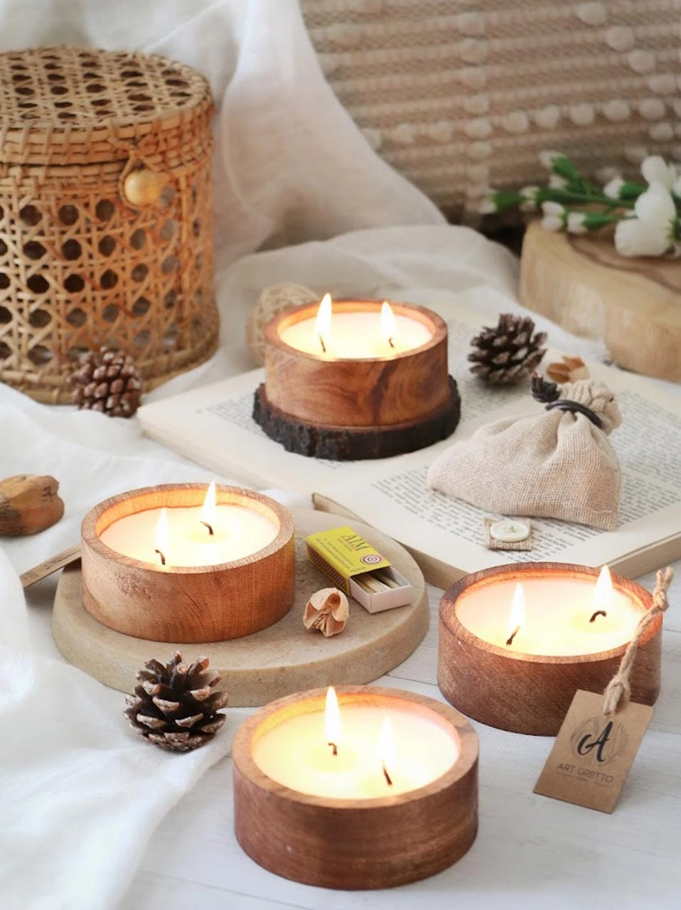 Candle bowl store